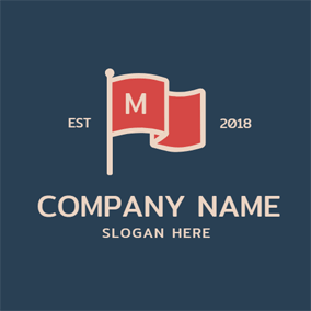 Free Flag Logo Designs | DesignEvo Logo Maker