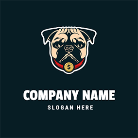 Free Pug Logo Designs | DesignEvo Logo Maker