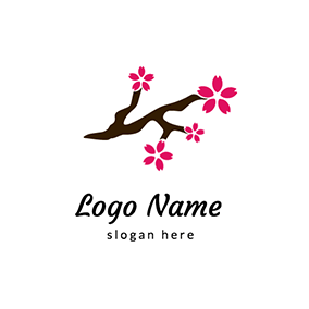 Free Sakura Logo Designs | DesignEvo Logo Maker