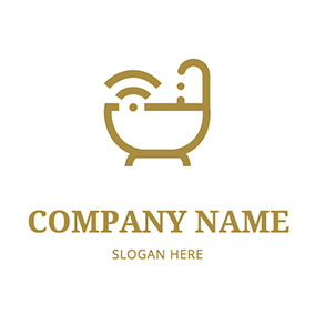 Free Bathroom Logo Maker | Design a Bathroom Logo Online | DesignEvo