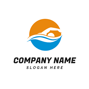 Free Swimming Logo Designs | DesignEvo Logo Maker